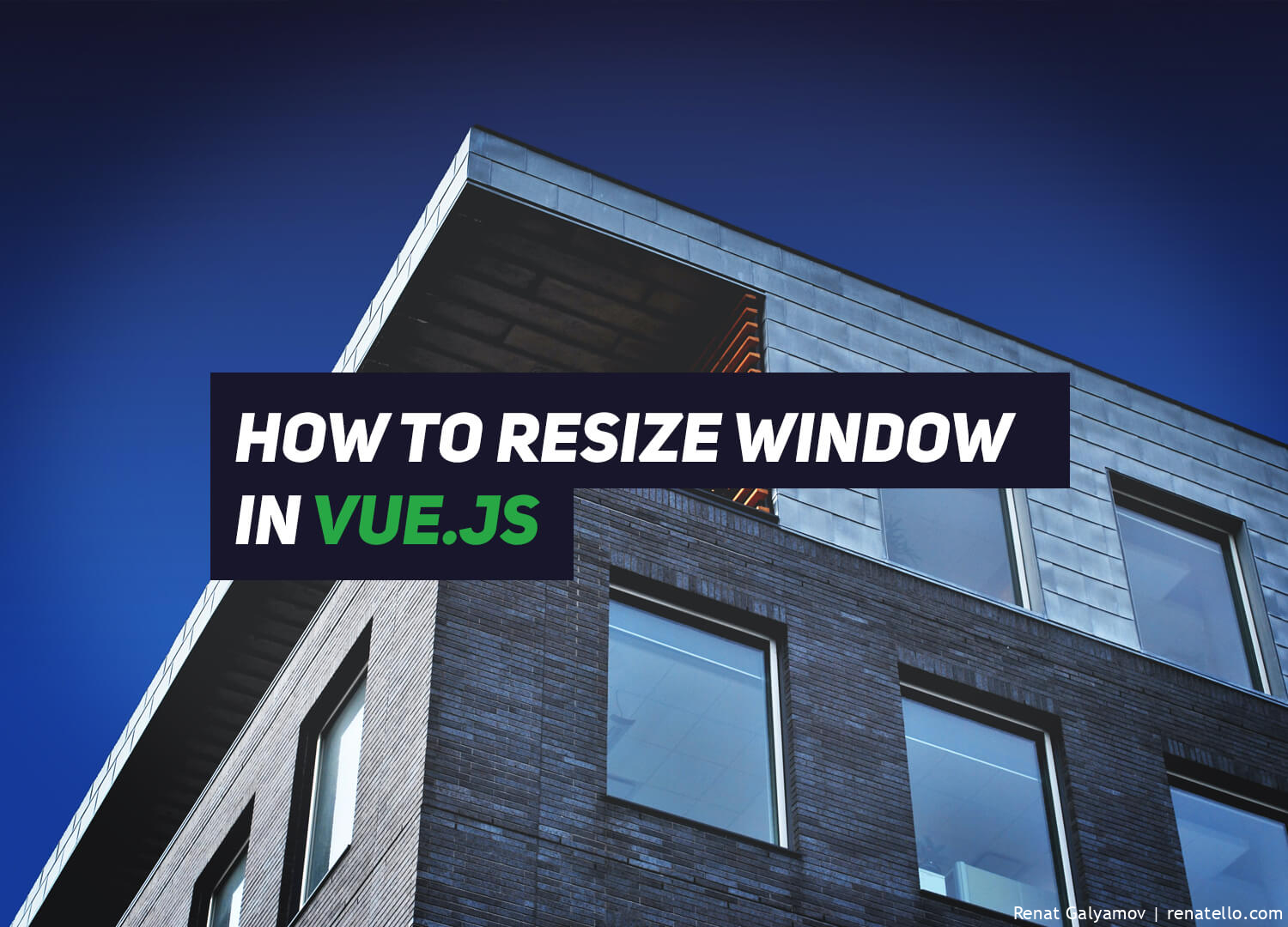 How To Trigger Window Resize Using Vuejsjavascriptjquery 8919